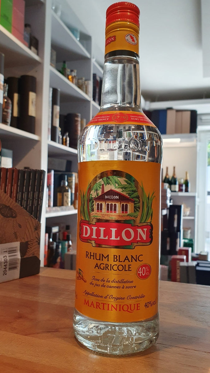Dillon Blanc Rhum Agricole 40% vol. 0,7l Rum Martinique – inn-out-shop