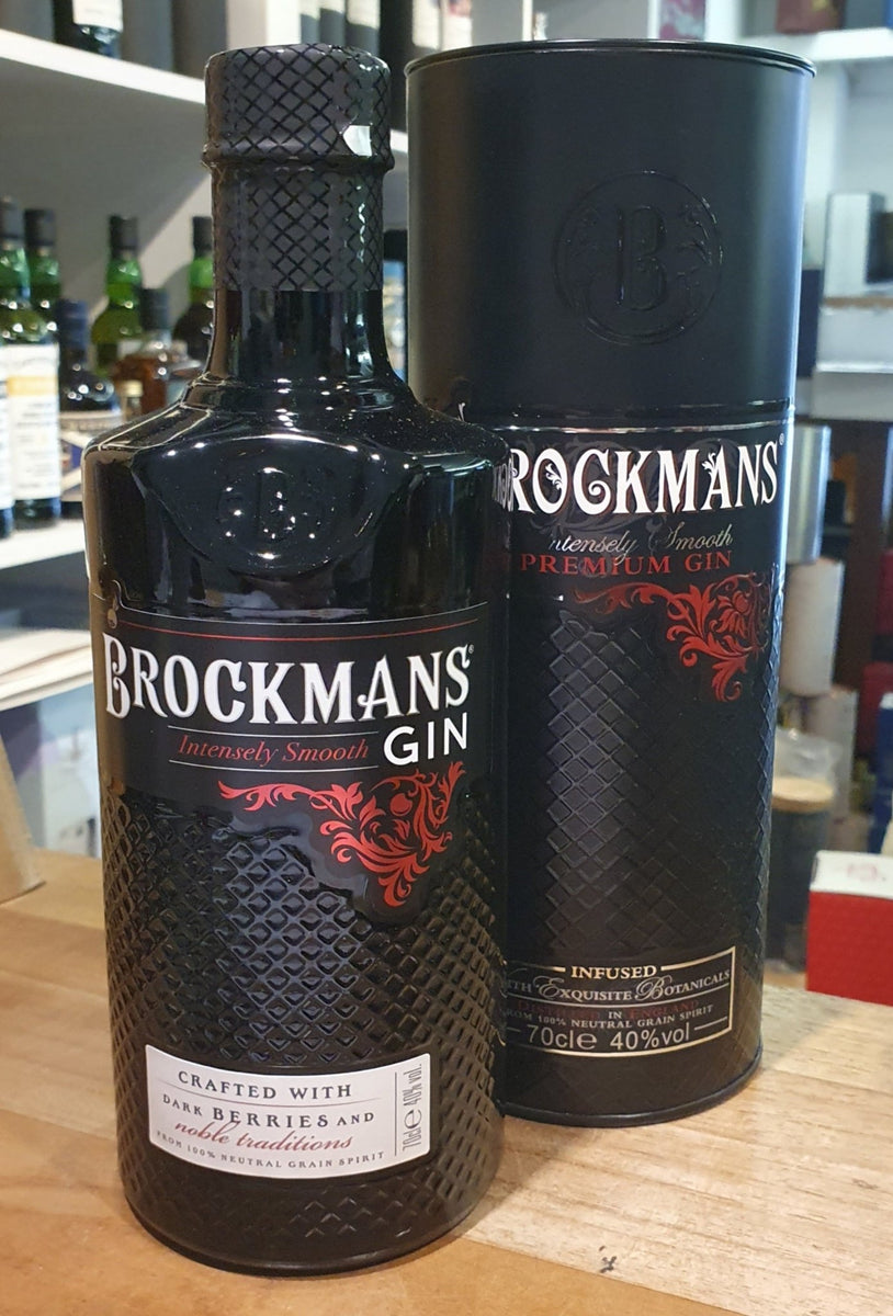 Brockmans Gin mit Dose Intensely Smooth premium Gin 0,7l Fl 40% vol ...